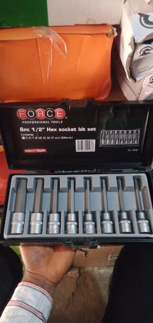 Force 8pc 1/2" Hex Socket Bit Set in Lagos Island (Eko) - Hand Tools ...