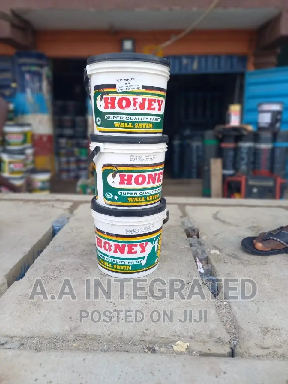 Honey Satin Paint 4 Liters in Lagos Island (Eko) - Building Materials ...
