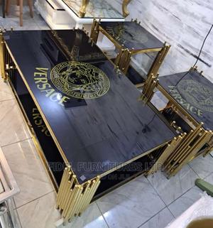 Exotic Quality VERSACE Centre Table With Side Stools in Ojo - Furniture ...