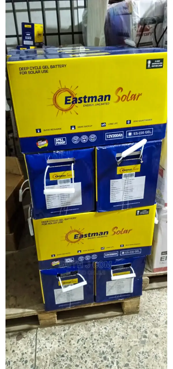 Es-230 - Eastman 230ah Deep Cycle Carbon Lead Battery in Ikeja ...