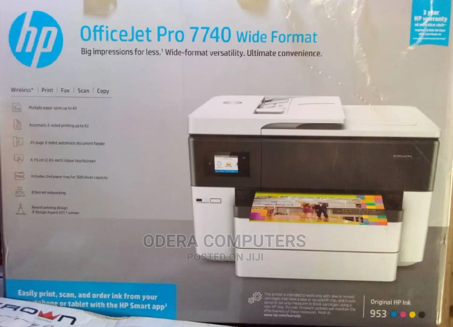 Hp Officejet Pro 7740 Wide Format Printer in Victoria Island - Printers ...
