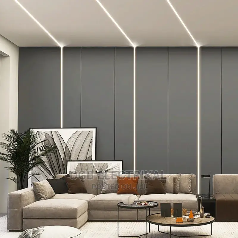 Modern Long LED Wall Corner Linear Light in Ojo - Home Accessories, Ogb ...