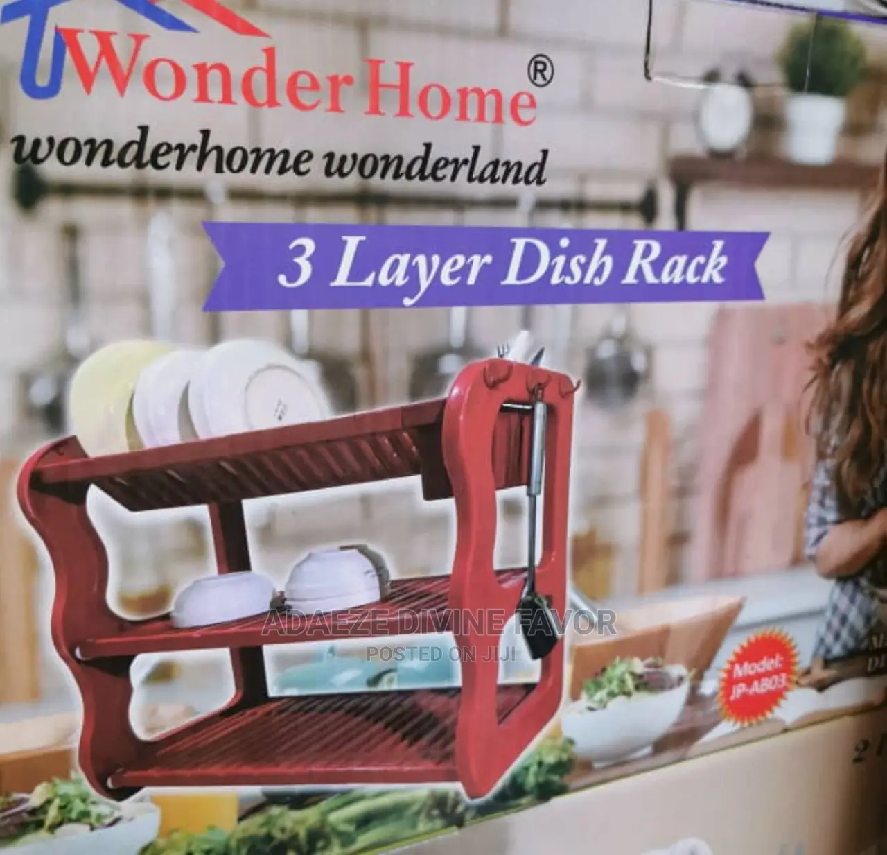 Wonder Home 3 Layer Dish Rack Model: JP-AB03 in Lagos Island (Eko ...