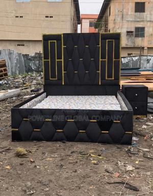 4x6 Bed Frame With 1 Bedside Drawer for Home's/ Lounges in Lekki ...