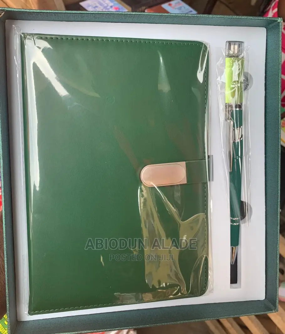 Best Quality Diary With Pen and Flash Drive (Corporate Gift) in Lagos ...