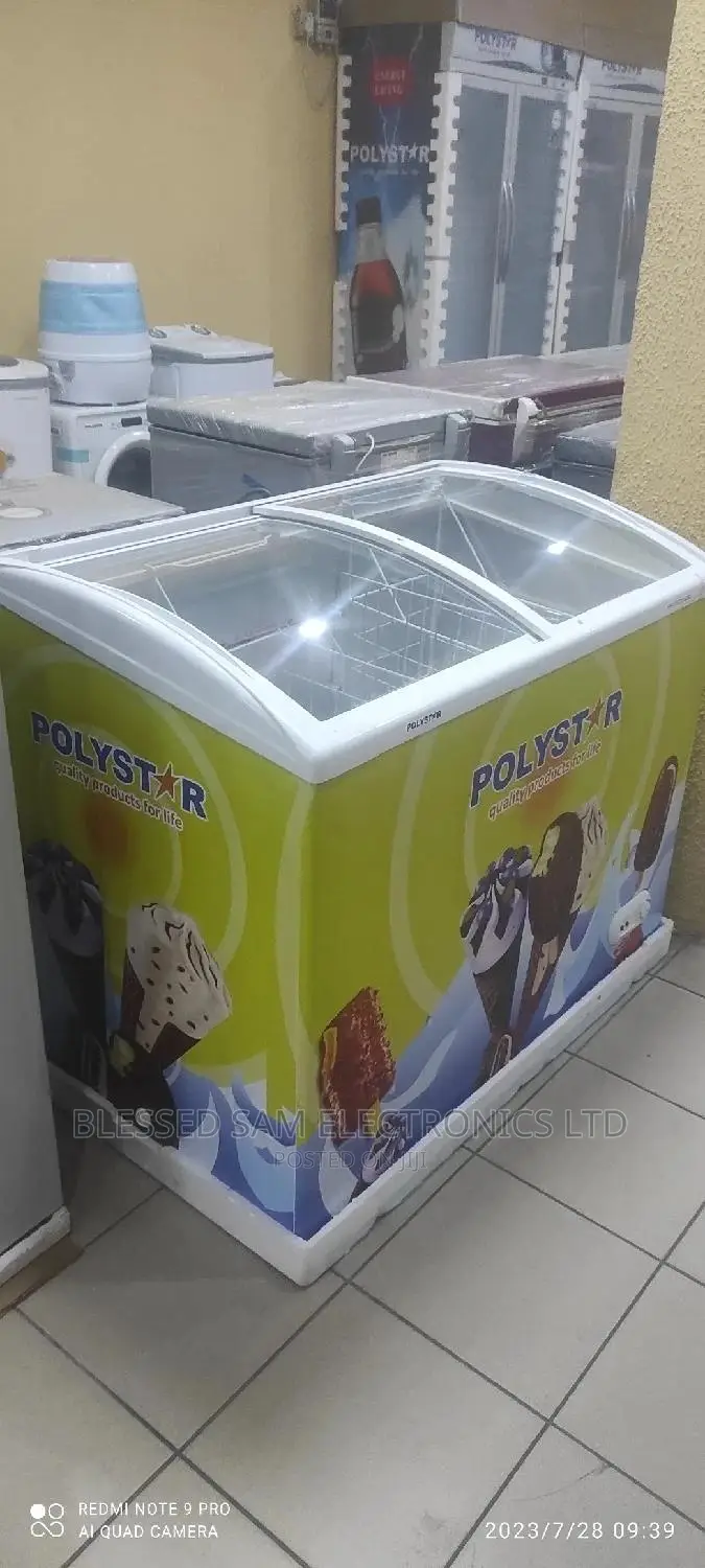 Polystar Showcase Freezer 303L Double Door Fast Cooling in Ojo - Retail ...