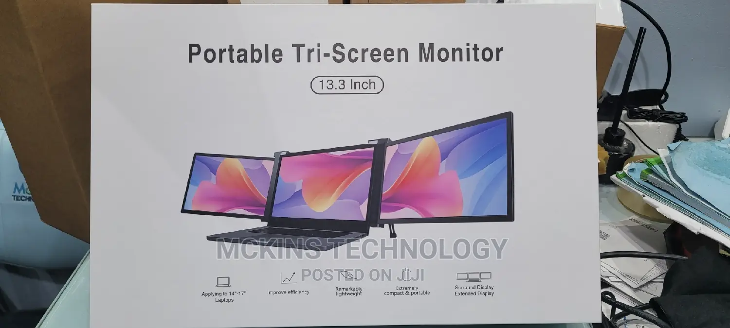 Portable Tri Screen Monitor in Ikeja - Computer Monitors, Mckins ...