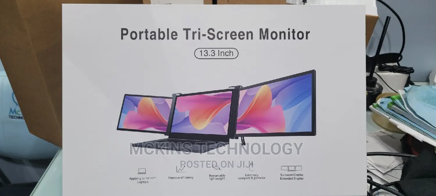 Portable Tri Screen Monitor in Ikeja - Computer Monitors, Mckins ...