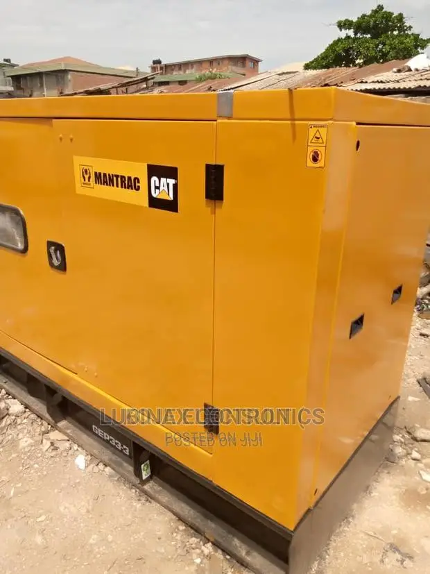 Brand New Cat 25kva Soundproof DIESEL Silent Generator in Ojo ...