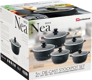 SQ Professional 5pc Die-Cast Stock Pot Set in Lagos Island (Eko ...