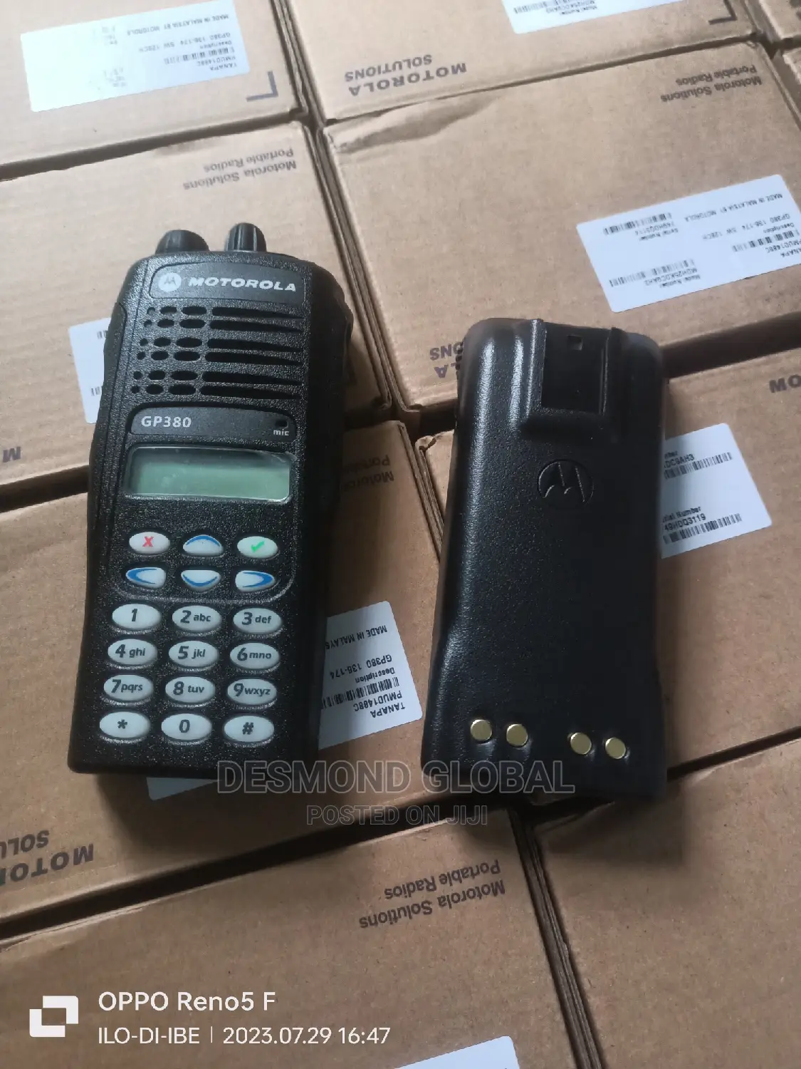 Motorola Gp380 Walkie Talkie Radio Communication in Lekki - Audio ...