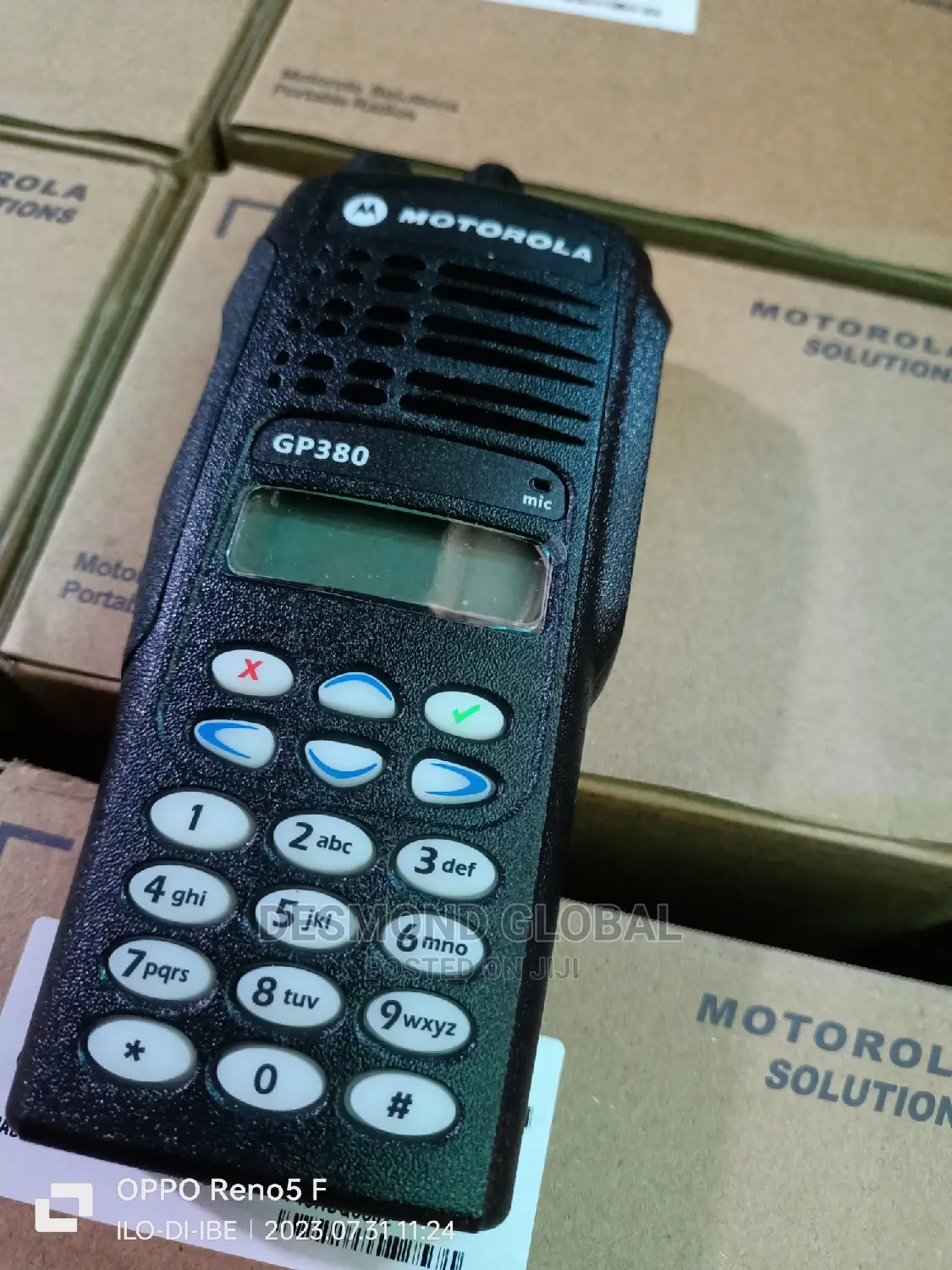 Motorola Gp380 Walkie Talkie Radio Communication in Lekki - Audio & Music Equipment, Desmond ...