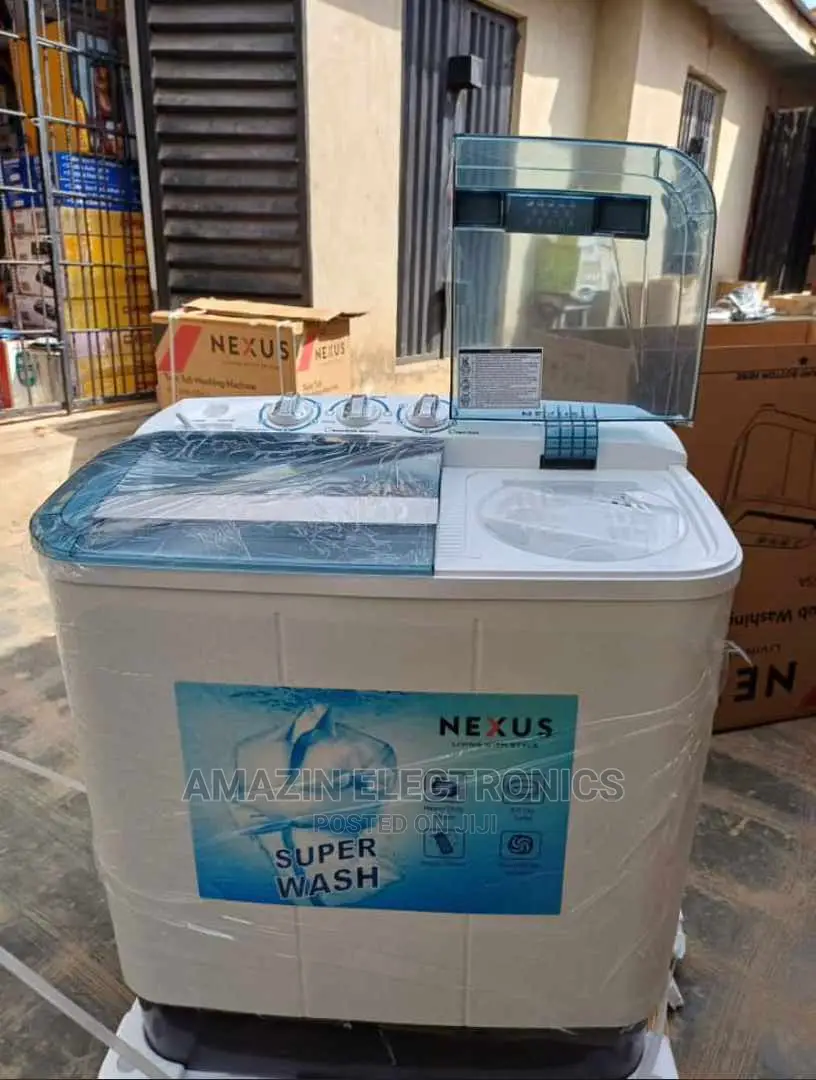 Nexus 7.5kg Wash and Spin Washing Machine in Ibadan - Home Appliances ...