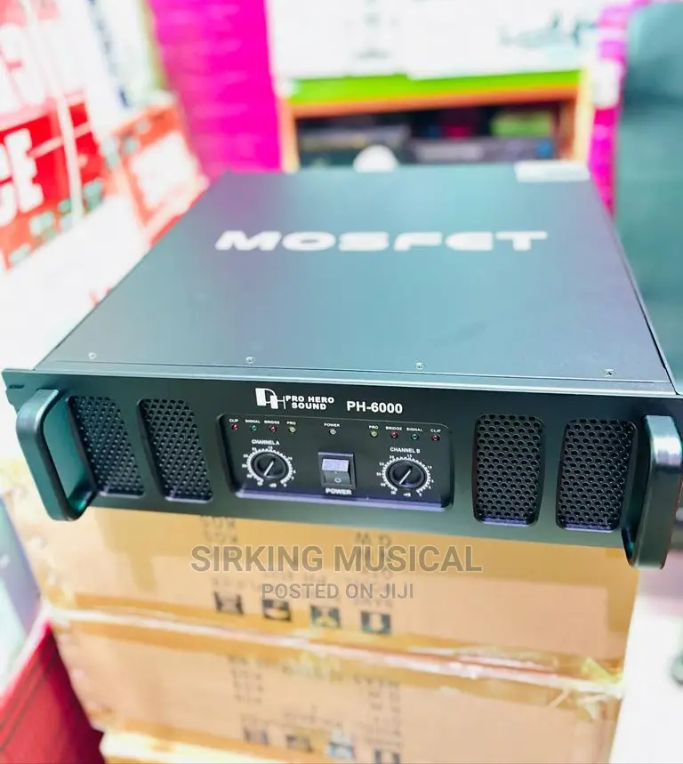 Ph 6000watts Pro Hero Amplifier Mosfet in Ojo - Audio & Music Equipment ...