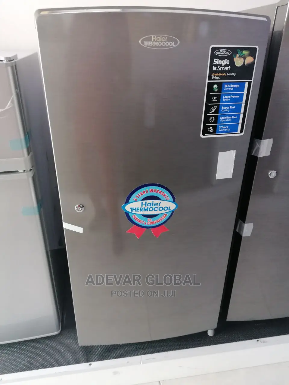 Haier Thermocool 185L Single Door Refrigerator HR-185CS in Surulere - Kitchen Appliances, Adevar ...