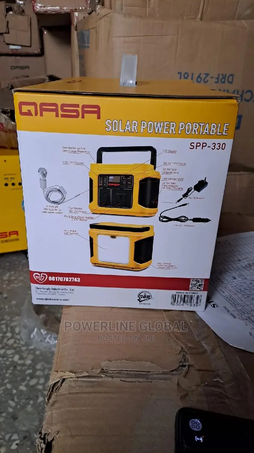 300w Portable Solar Kit With Lithium Battery/ Panel in Lekki ...