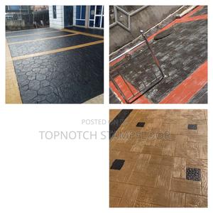 Concrete Stamp Floor Is a Goal in Ifako-Ijaiye - Building Materials ...