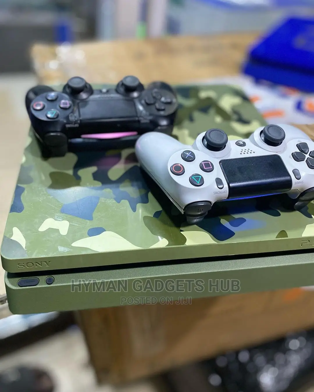 Special Edition Uk Used Ps4 Slim With 2 Controllers in Ikeja - Video ...