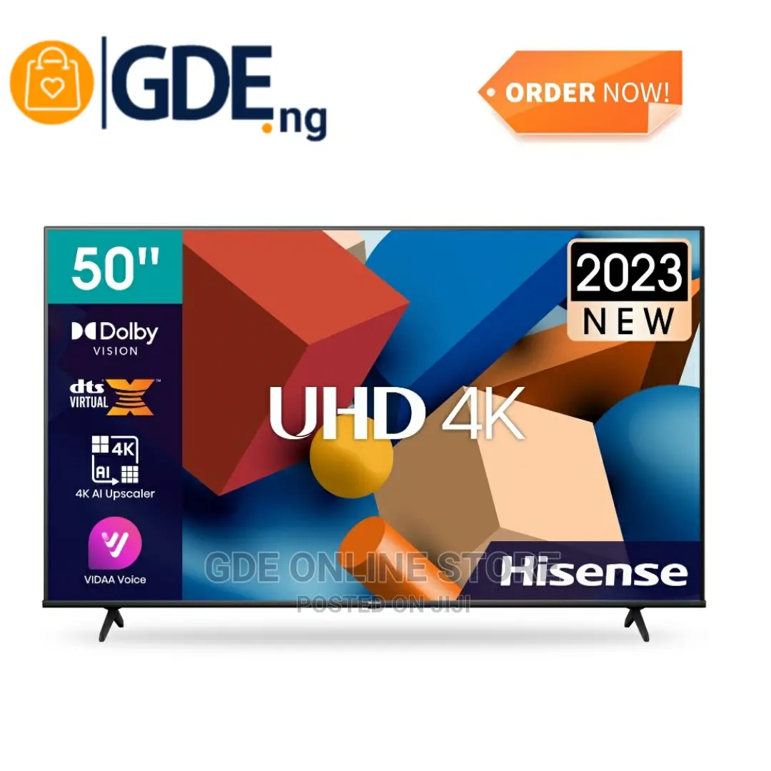 Hisense 50inch A6K Smart Uhd Smart TV With Pixel Tuning in Lagos Island ...