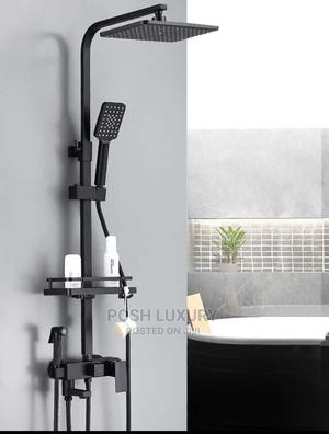 Black Surface Shower With Bumbum Wash in Orile - Plumbing & Water ...