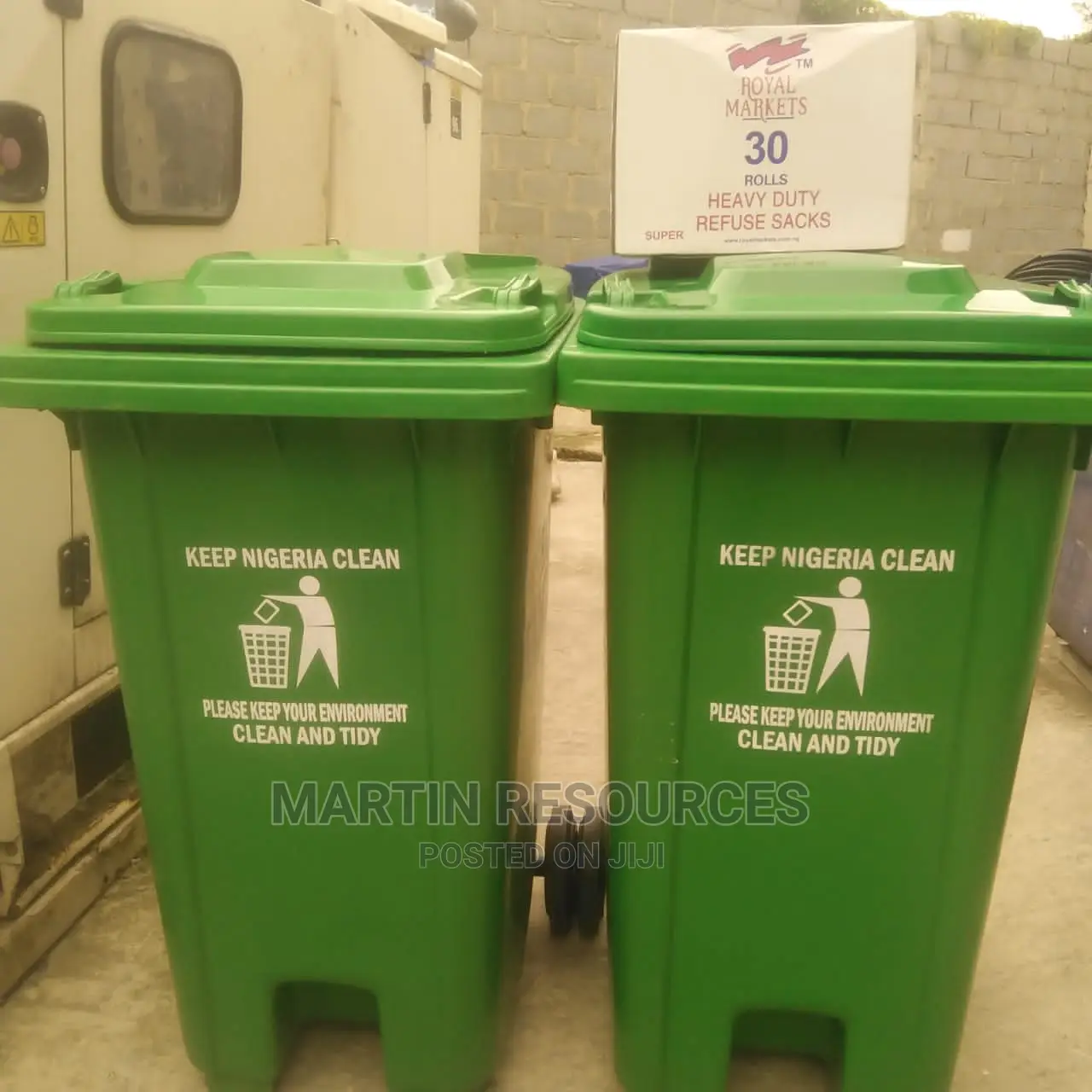 Waste Bin/ Wheeler 240 Litres in Ikeja - Storage & Organization, Martin ...