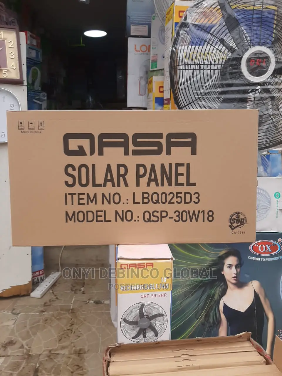 Qasa 30watts 12v Mono Multipurpose Solar Panel (Qsp-30w18) in Ikeja ...