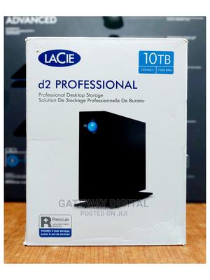 Lacie D2 Professional 10TB External Hard Drive Desktop HDD in Ikeja ...