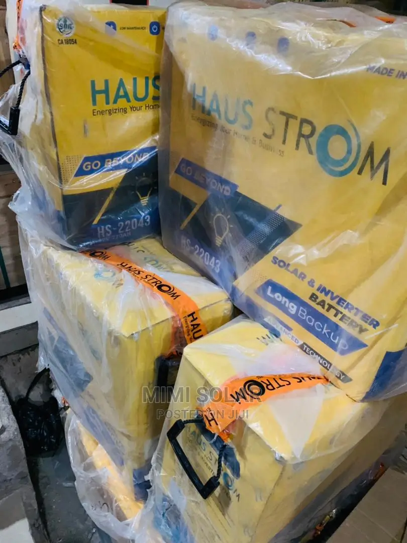 Haus Strom Original 220arms Tubular Battery in Port-Harcourt ...