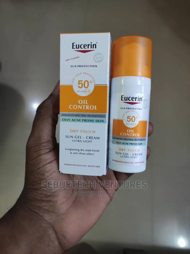 Eucerin Oil Control Sunscreen SPF 50+ Oily Acne Prone Skin in Isolo ...