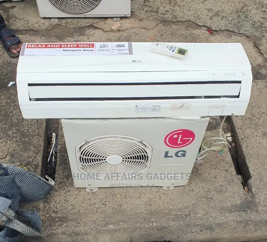 LG 1hp Air Conditioner Low Voltage +GUARANTEE (Delivery) in Lagos ...