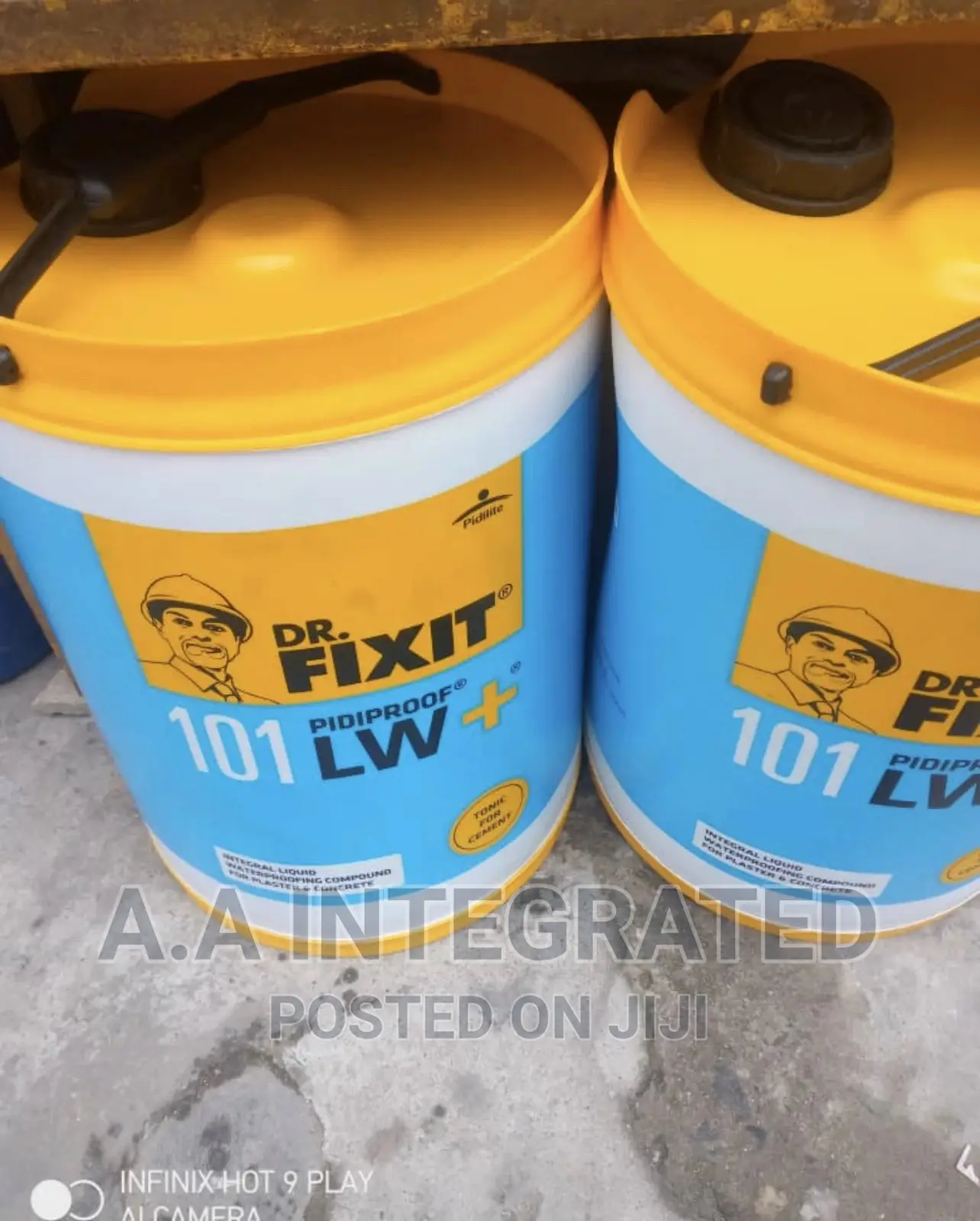 Water Proofing Cement Liquid Dr Fixit 20liters in Lagos Island (Eko ...