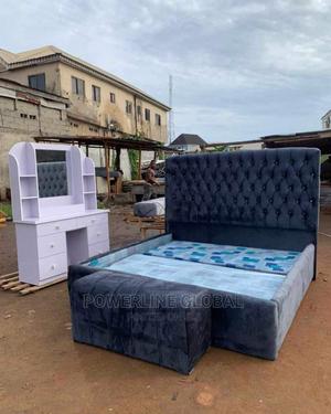 Bed Frame 6x6 With Dressing Mirror/Footrest for Homes/Hotel for sale ...