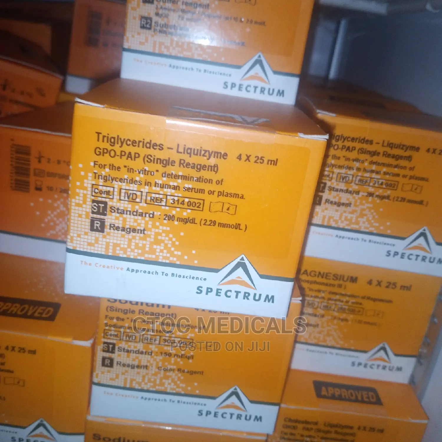 Triglycerides Spectrum Reagent. in Lagos Island (Eko) - Medical ...