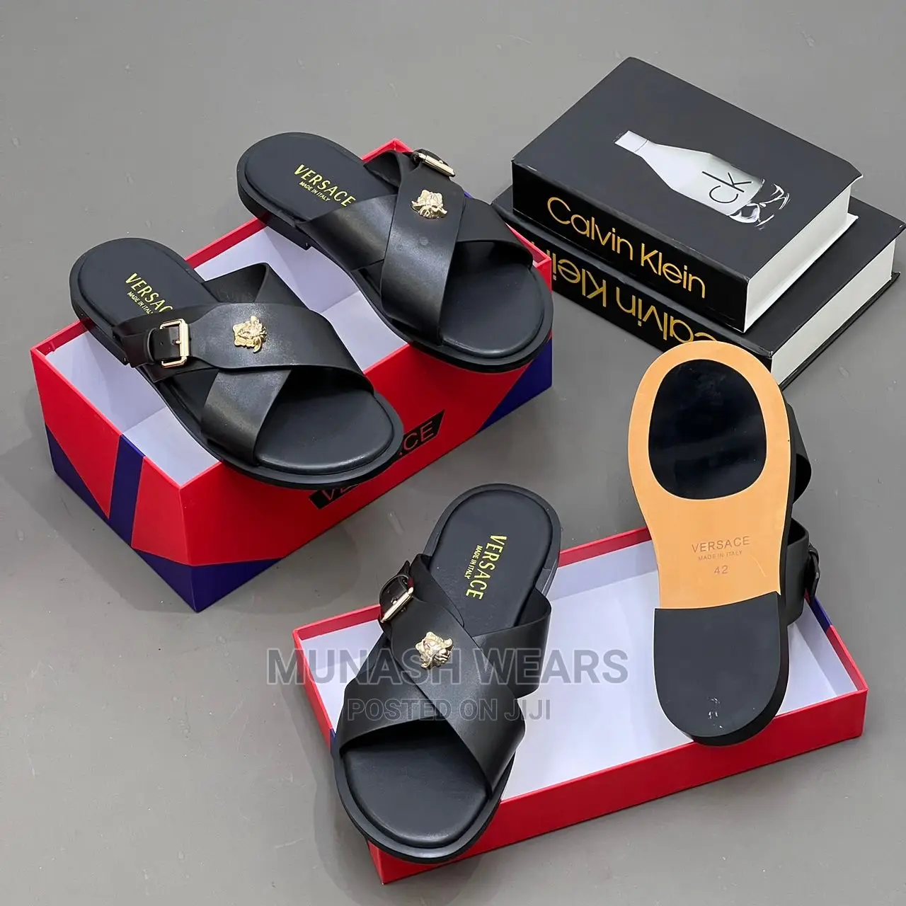 Versace Luxury Slipers in Ikeja - Shoes, Munash Wears | Jiji.ng