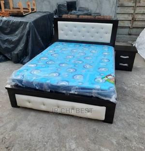 4.5 by 6 HDF Wooden Bed Frame in Lagos Island (Eko) - Furniture, Jr Chi ...