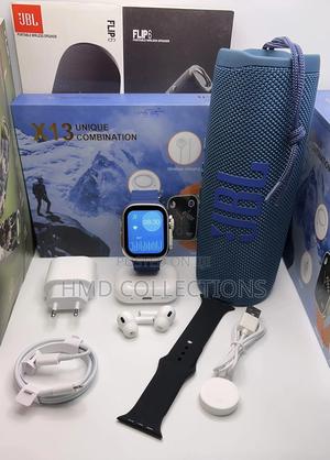 Ultra 8 Smartwatch + Flip 6 JBL Bluetooth Speaker in Lagos Island (Eko ...