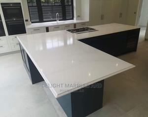 Absolutely White Kitchen Marbles Countertops.. in Orile - Building ...
