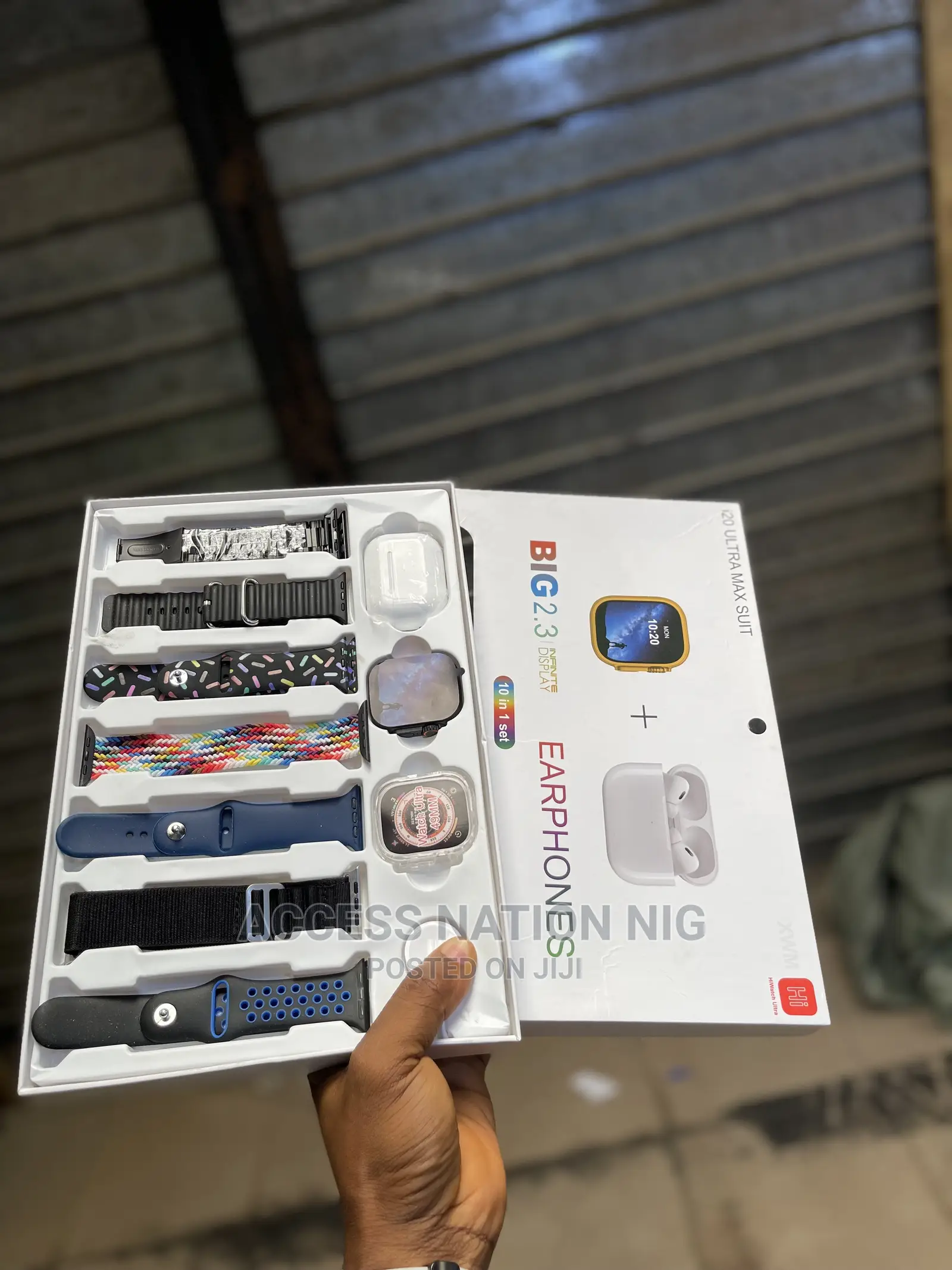 I20 Ultra Max Suit Smart Watch 2023 New 10in1 2.3inch Large in Ikeja ...