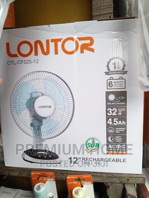 Lontor Rechargeable Table Fan 12 CF025-12 in Lagos Island (Eko) - Home ...