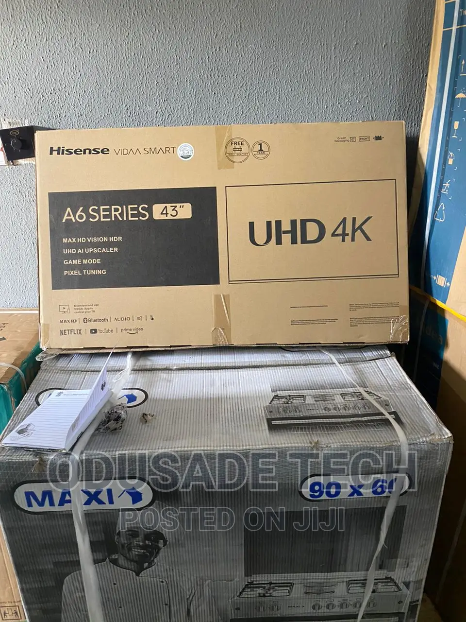 Hisense 43 Inche Uhd Smart TV / (43A6H) in Ikeja - TV & DVD Equipment ...