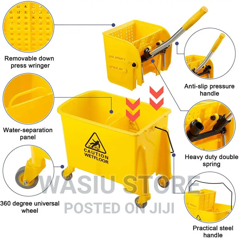 Commercial Mop Bucket With Wrinkler (20 Litres) in Lagos Island (Eko ...