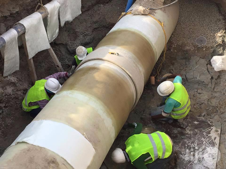 FRP/GRP/GRE (Fibreglass Reinforced Polymer) Pipes & Fittings in Lagos ...