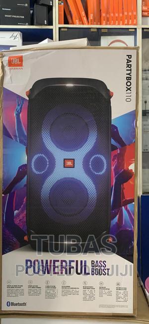JBL Partybox 110 Speaker in Wuse 2 - Audio & Music Equipment, Tubas Telecom Limited | Jiji.ng