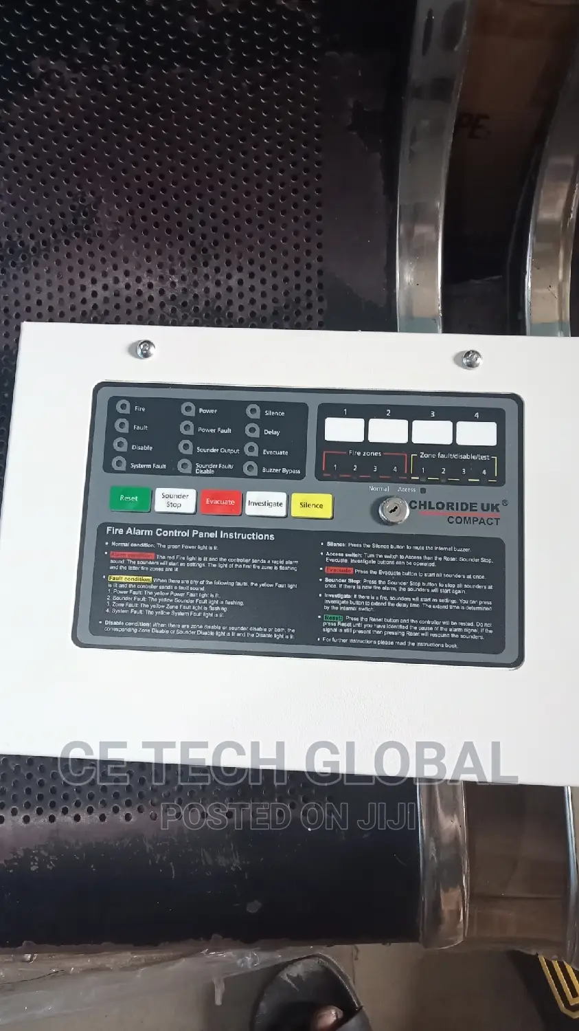 Chloride Compact 2 Zone Fire Alarm Panel in Ojo - Safety Equipment ...