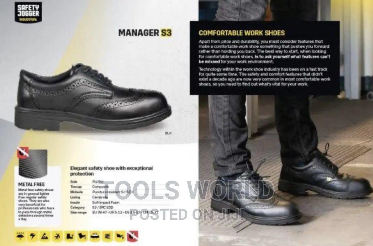 Safety Jogger Safety Executive Shoe Manager S3 for sale - Tools World ...