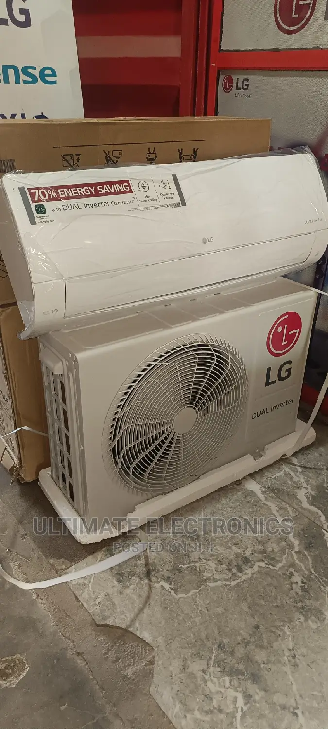 Lg Dual Inverter Split Unit Air Conditioner 1 5 Hp White In Ikeja