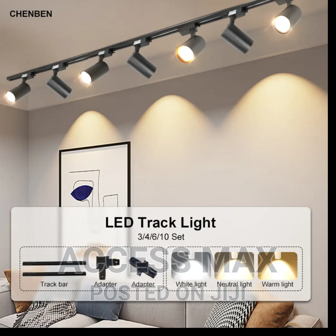 40watt Led Track Light 6 Light 1with The Rail. in Lagos Island (Eko ...