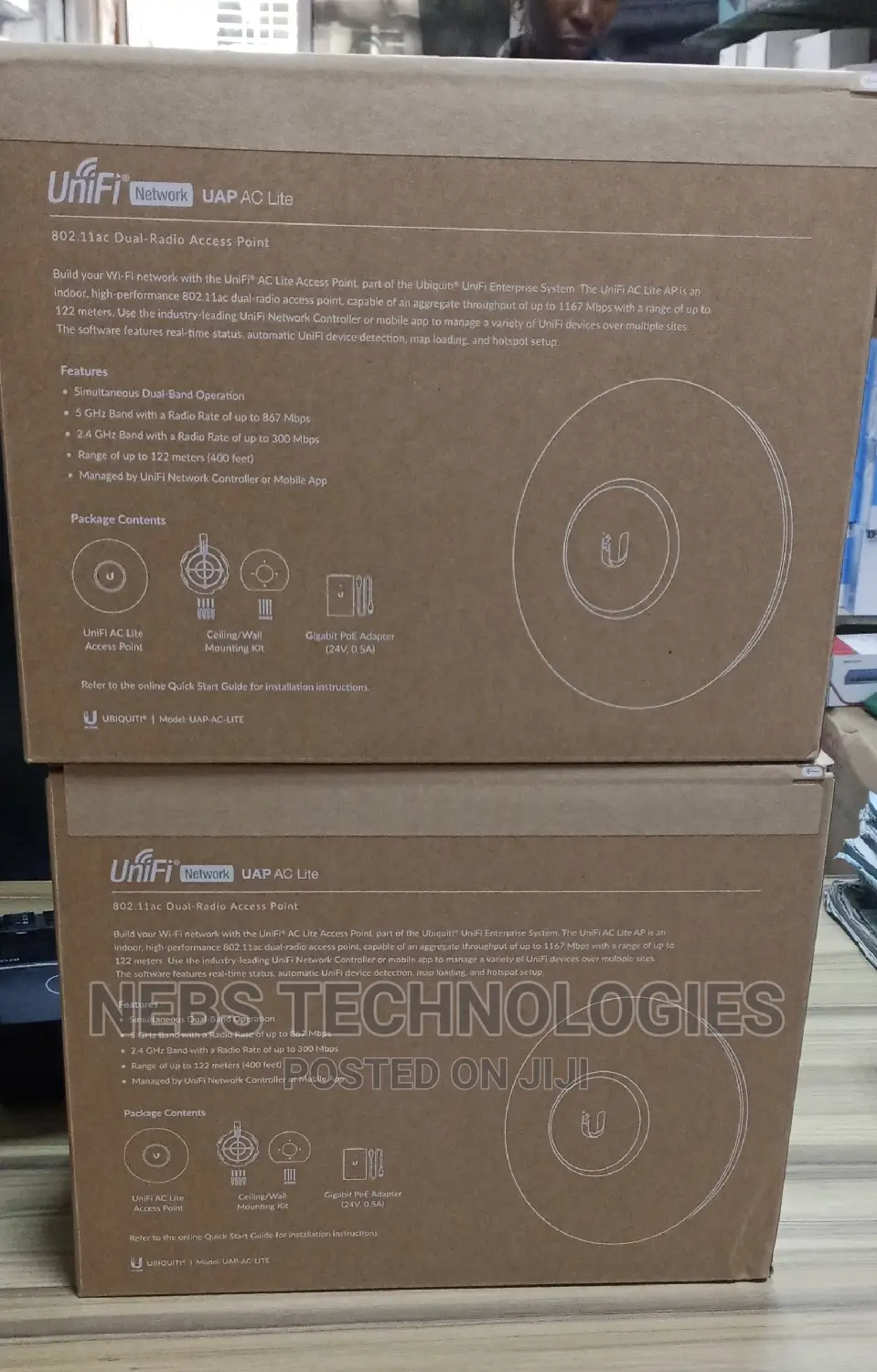 Unifi UAP AC Lite Dual Radio Access Point for sale - NEBS TECHNOLOGIES ...