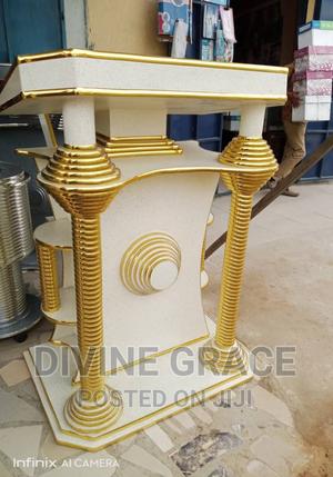 Quality Church Pulpit in Ikeja - Furniture, Divine Grace Furnitures ...