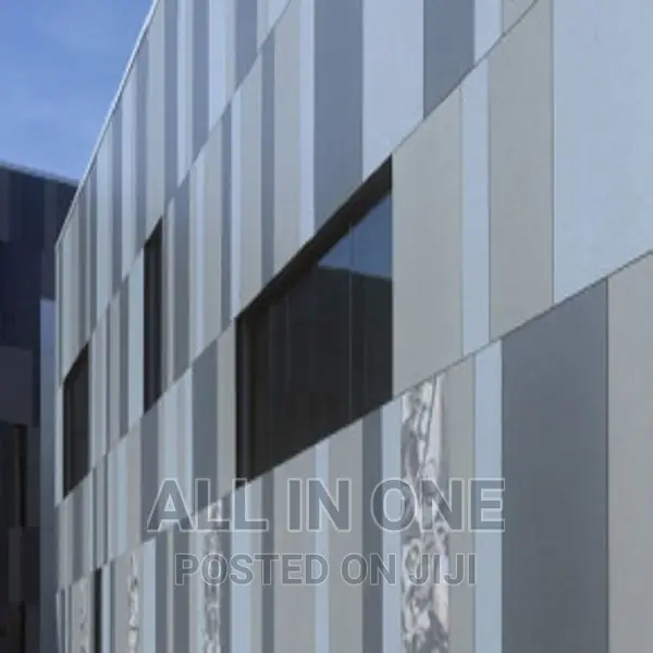 Beautiful Double Facade Cladding Work in Apapa - Building Materials ...